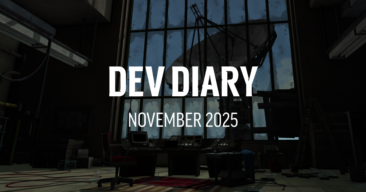 Dev Diary – November 2025 - THE LONG DARK